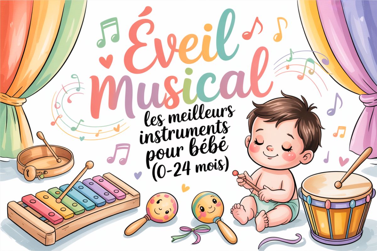 Instruments Musique Bébé : Stimulez l'Éveil Musical (0-24 Mois) | Milk ...